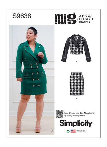 S9638 Pdf Misses Jackets And Skirt By Mimi G Simplicity