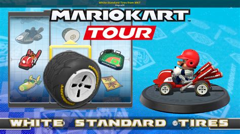 White Standard Tires From Mkt Mario Kart 8 Mods