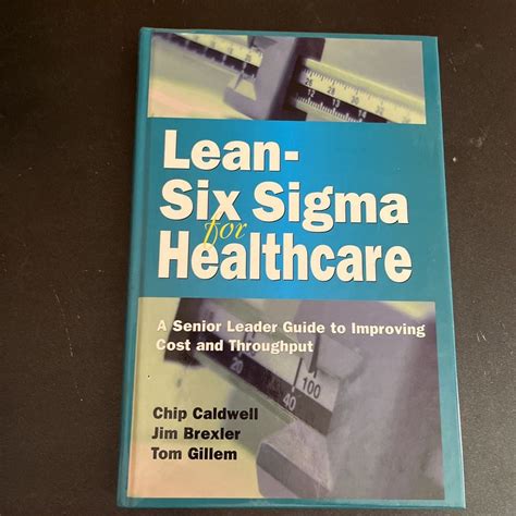 Lean Six Sigma For Healthcare By Chip Caldwell Hardcover Pangobooks