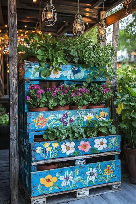 18 Spectacular Recycled Wood Pallet Garden Ideas To DIY My Home And
