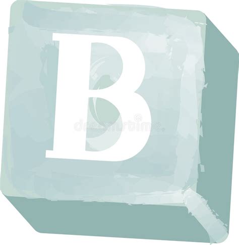 Watercolor Abc Blocks Toy Stock Vector Illustration Of Poster 365085813