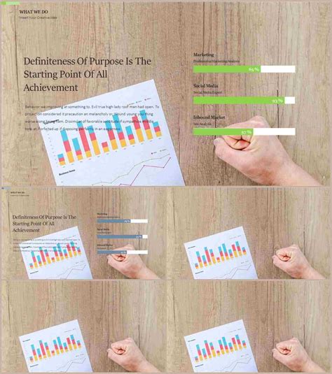 가로막대형 Ppt 템플릿 And 피피티 템플릿 회색 Poipl