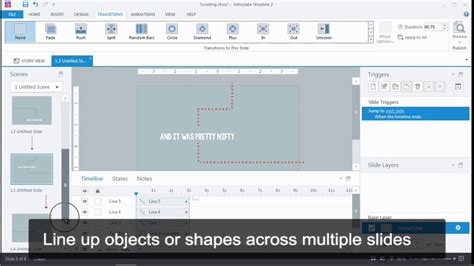Articulate Storyline Creating A Seamless Scrolling Effect Youtube