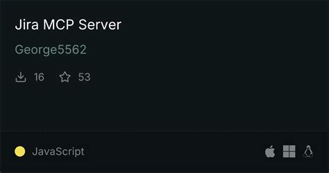 Score Jira MCP Server Glama