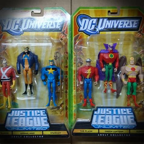 Justice League Unlimited Flash Green Lantern Hawkman Adam Strange