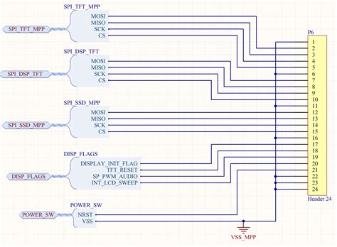 Pcb Multiple Spi Busses In Ribbon Cable Electrical Engineering
