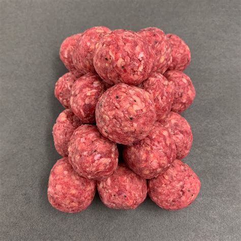 Seasoned Steak 25g Balls Essexfarmfoods