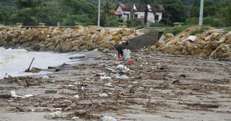 Playas De Puerto Colombia Atlántico Se Llenan De Basura El