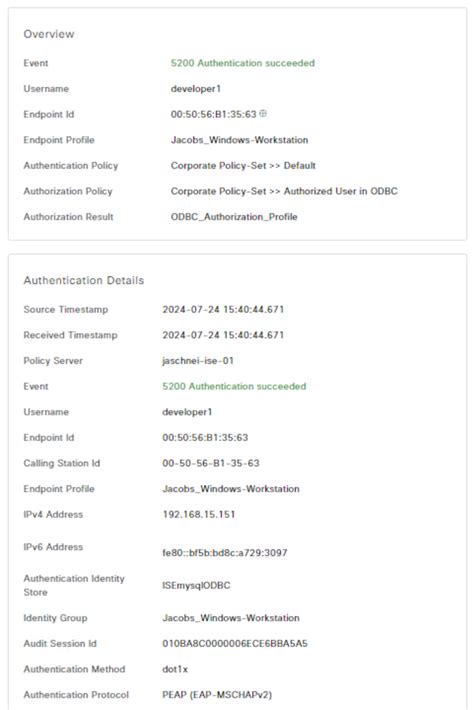 Ise Odbc Integration With Mysql Database Cisco Community