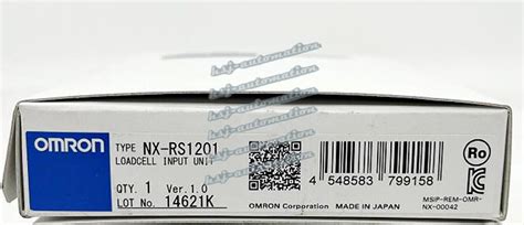 new omron digital unit nx rs1201 nx rs1201 ebay