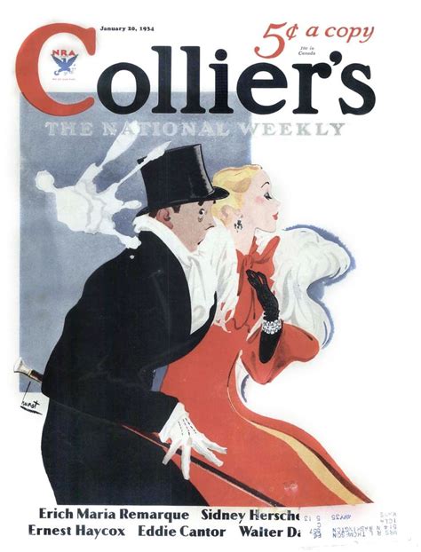 Colliers 1934jan20 Magazine Illustration Vintage Illustration Art