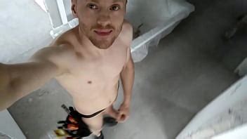 LanaTuls Aka Sergay Fag Naked Electrician Walks In The House Under