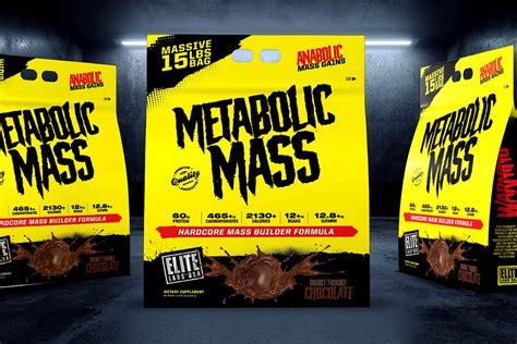 Elite Labs Puts A Huge 2130 Calories Into Each Serving Of Metabolic Mass