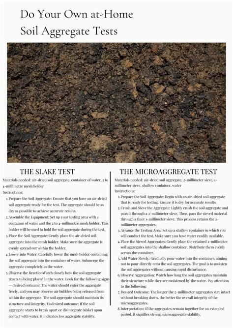 Does Your Soil Have Good Aggregate Structure Lets Find Out