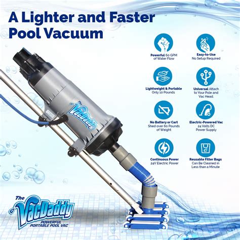 The Vacdaddy Basic Bundle With V2w® Kit Aluminum Adapter Pole And Al