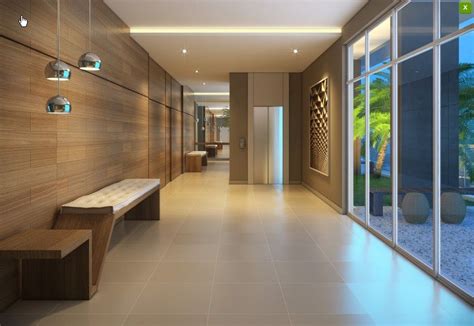 Hall De Entrada Essencia Brooklin Even Construtora Lobby Design Hall