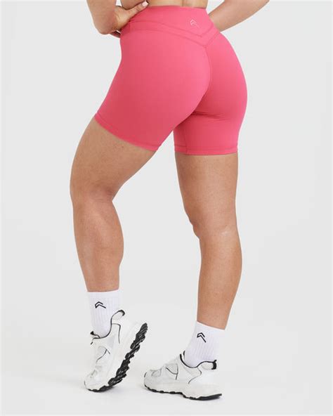 Womens High Waisted Compression Shorts Black Oner Active