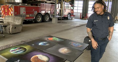 Kcfd Firefighter Still Finds Time For His Passion Art