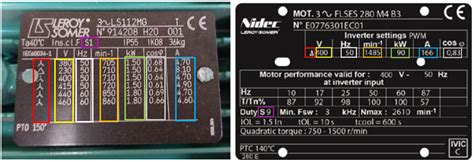 comment identifier la plaque signalétique d un moteur asynchrone