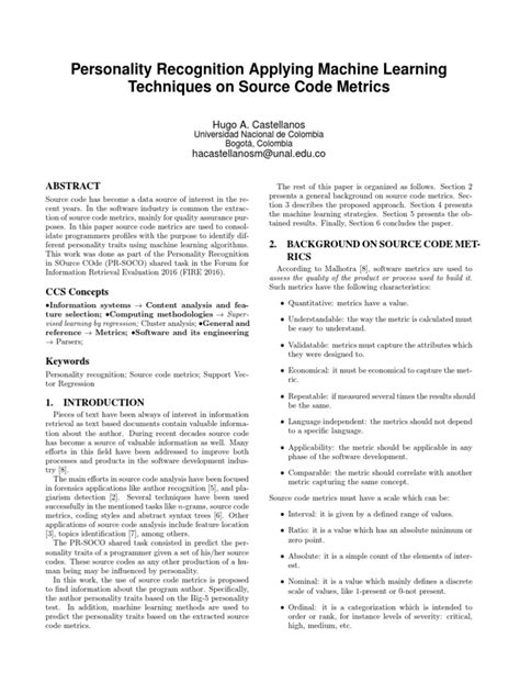 Personality Recognition Applying Machine Learning Download Free Pdf Cross Validation