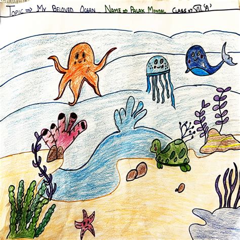 My Beloved Ocean 내가 사랑하는 바다 어린이 그림 그리기 대회 휴먼인러브