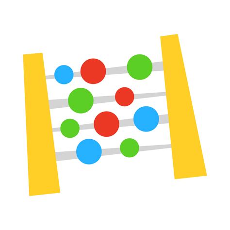 Abacus Counting Tool 554270 Vector Art At Vecteezy