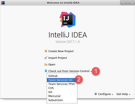 clone an azure devops services git repository with intellij microsoft