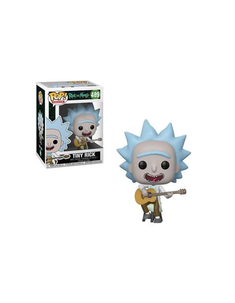 Figurine Pop Tiny Rick With Guitar Rick And Morty Pas Cher