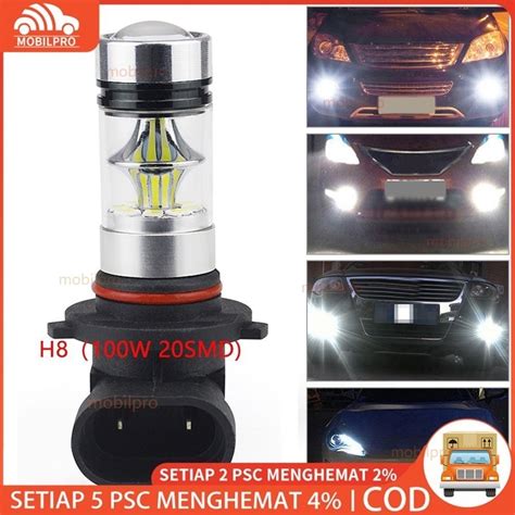 Jual Buah H H Lampu Kabut W Smd Mobil Led Kabut Bohlam Lampu Depan Lampu Putih