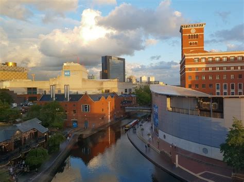 Premium Photo High Angle View Of Canal Amidst Buildings In City