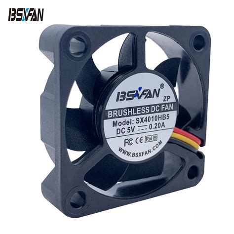 High Speed 4010 40x40x10mm 5v Axial Fans Cooling Fan Dc 12v Chassis