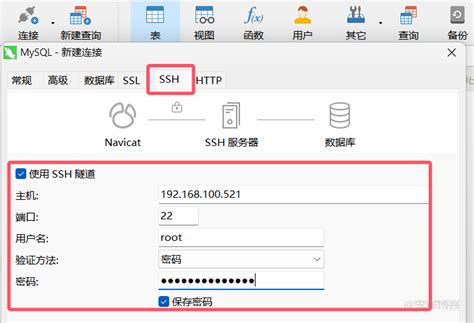 记录navicat Premium 15利用ssh隧道链接局域网数据库 腾讯云开发者社区 腾讯云