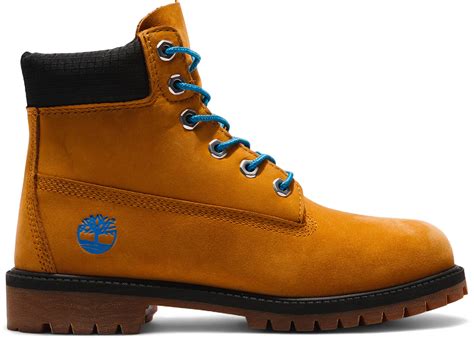 Timberland 6 Premium Boot Wheat Blue Gs Tb0a5t51 231 Us