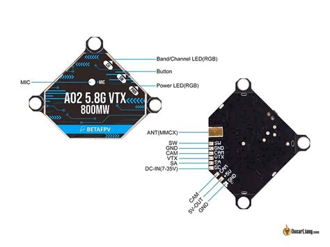 review betafpv a02 vtx powerful 800mw for toothpick oscar liang