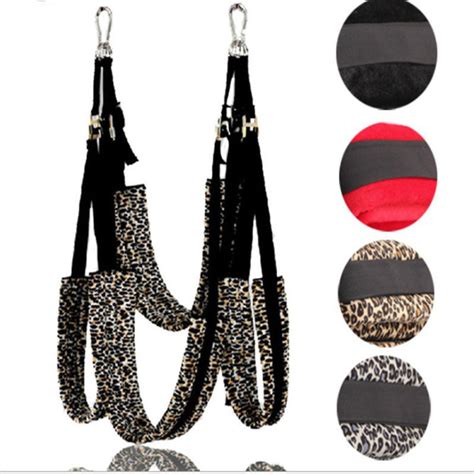 4 Colors Sex Nylon Swing Ankle Cuff Slave Soft Sex Furniture Fetish