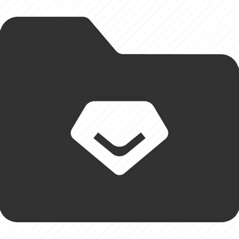 Folder Document Archive File Diamond Vip Icon Download On Iconfinder