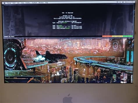playing with vim7 on leopard r vintageapple