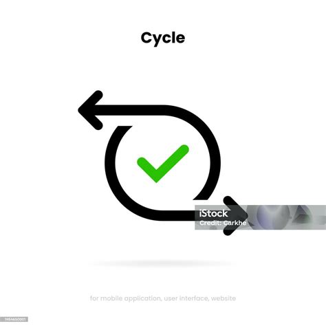 Isolated Vector Elements Minimal Modern Sync Reload Rotate Swap Repeat
