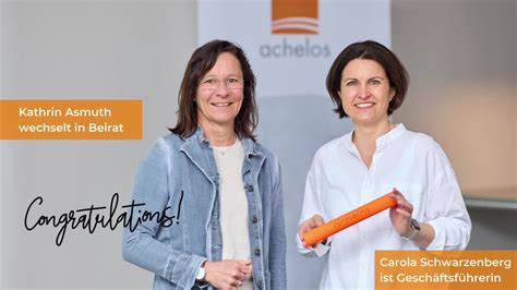 Video Kathrin Asmuth On Linkedin Staffelstabübergabe Bei Achelos