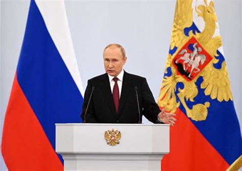 Putin Illegally Annexes Territories In Ukraine In Spite Of Global