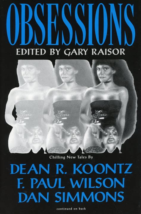 Obsessions Gary Raisor First Edition
