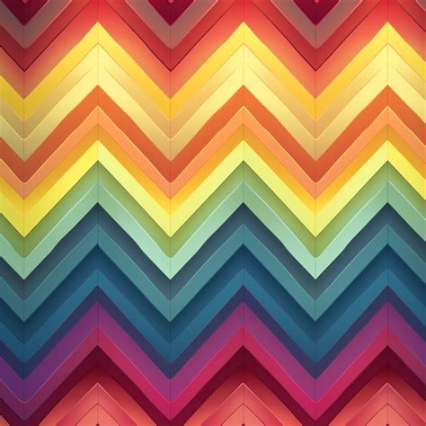 Premium Ai Image Zigzag Background Design Seamless Pattern