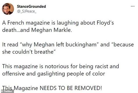 Fury As Charlie Hebdo Magazine Cover Shows Queen Kneeling On Meghan