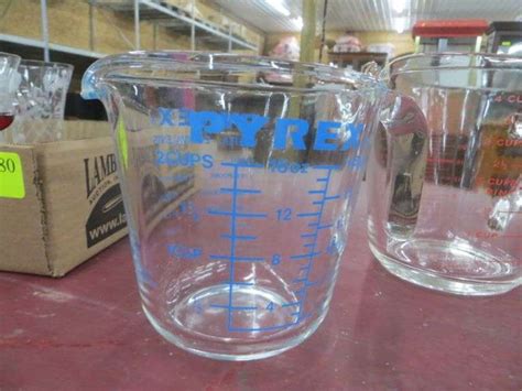 Pyrex Measuring Cups Lambrecht Auction Inc