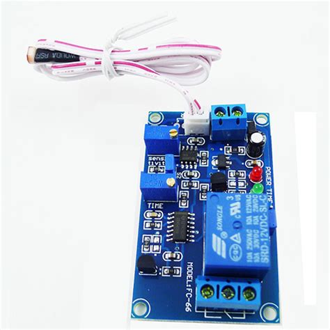 12v Car Light Controlphotoresistor Plus Relay Module Light Detection