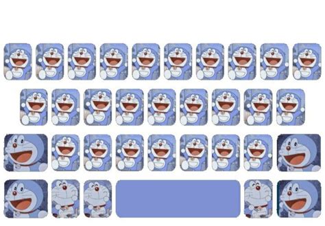 Doraemon Keyboard 🍭 Doraemon Wallpapers Cute Cartoon Wallpapers Easy Manga Drawings