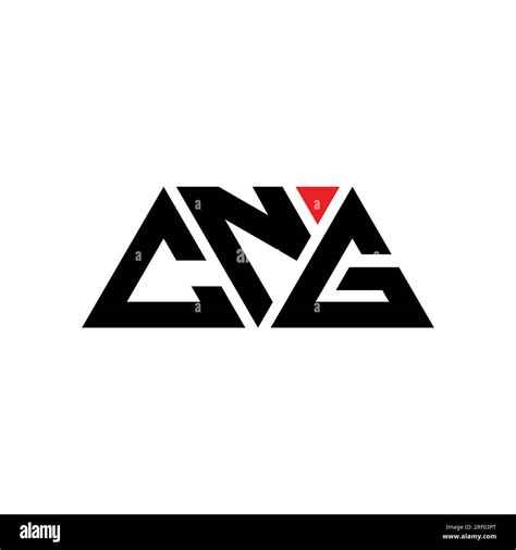 Cng Triangle Letter Logo Design With Triangle Shape Cng Triangle Logo