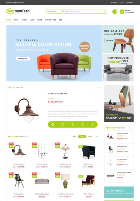 21 Furniture Bootstrap Themes Templates Free Premium Templates