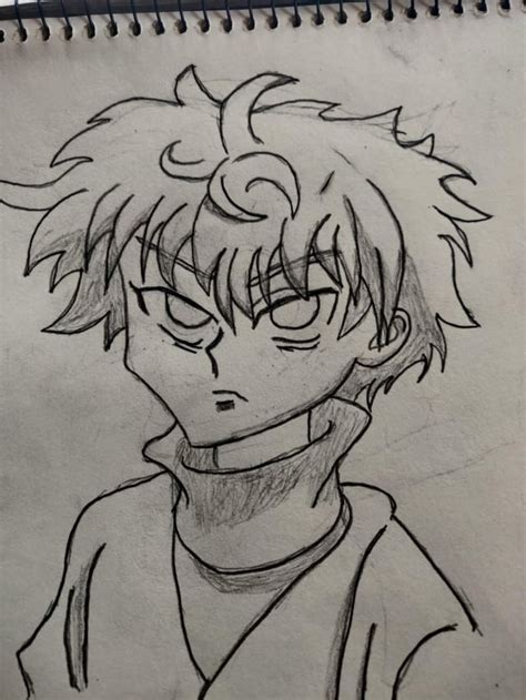 Killua Drawing R Hunterxhunter