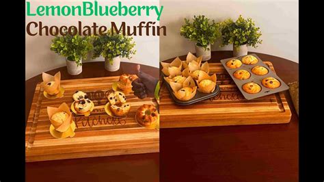 Easy Lemon Chocolate Chip Muffin For Breakfast Youtube